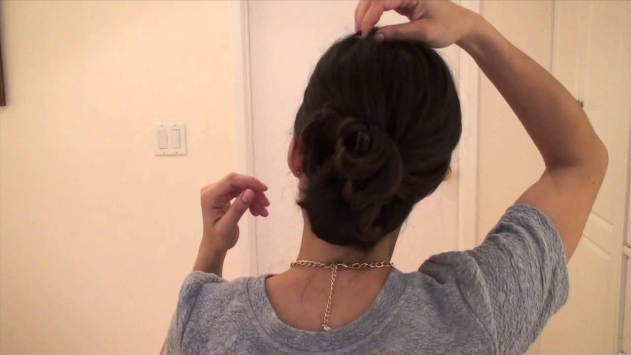 Chic Hair Claw Updo Tutorial - YouTube