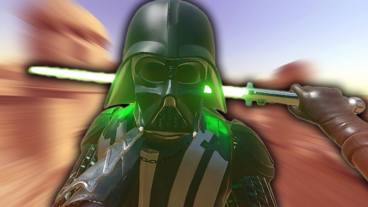Star Wars But I Triggered Darth Vader... (Blade and Sorcery) - YouTube