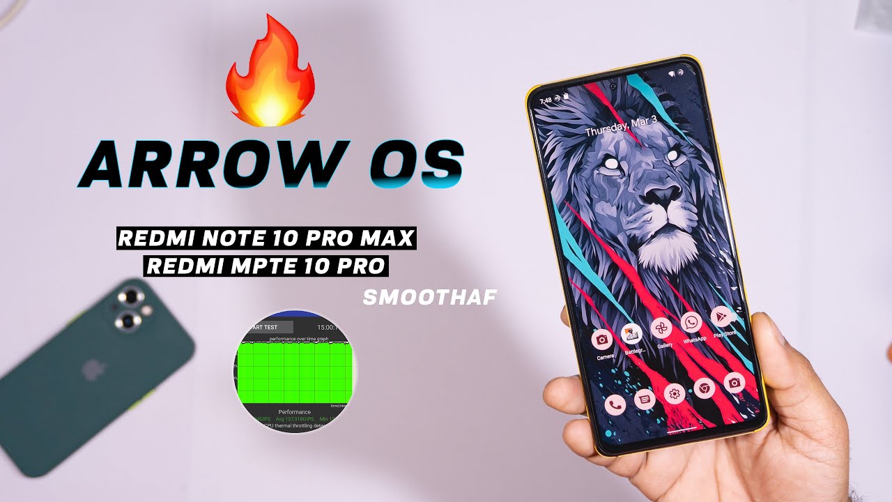 Android 12 Arrow OS for Any Android Phone Ft. Redmi Note 10 Pro/Max ...