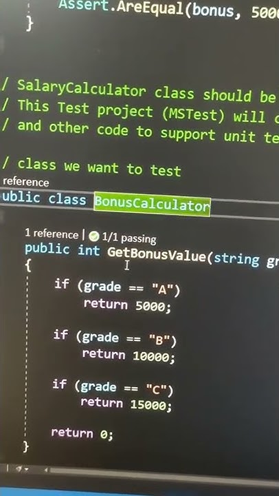 Unit Test with MS Test - C# #programming #makeforindia #tech #test # ...