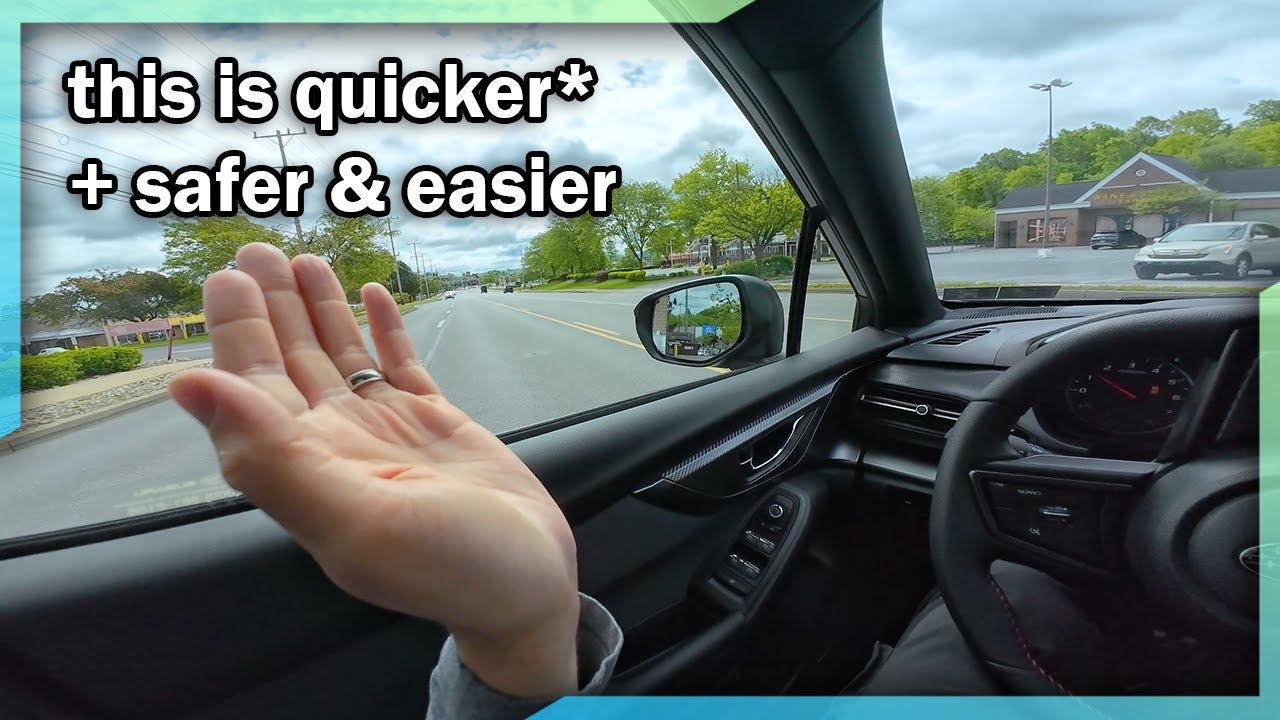 This Turning Trick Will Save You Time, Stress & Maybe Your Life - YouTube