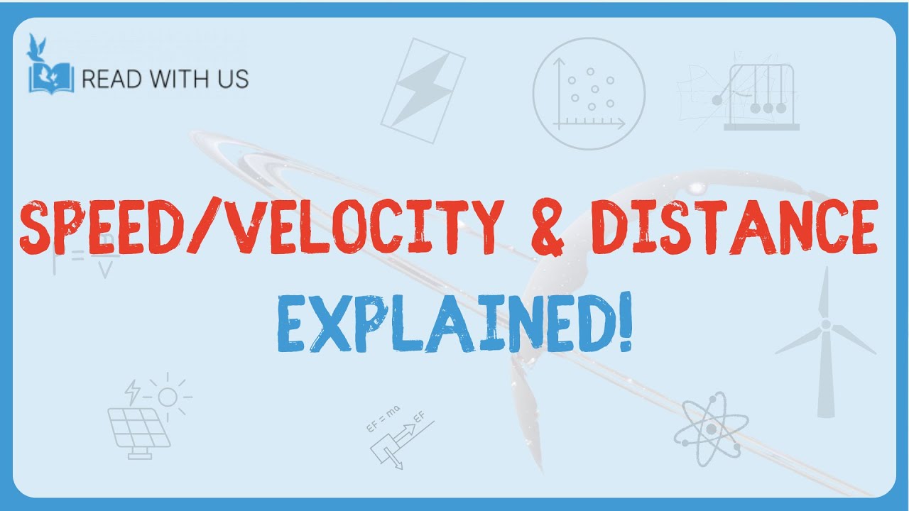 GCSE Physics: Speed vs Velocity & Distance vs Displacement Explained ...