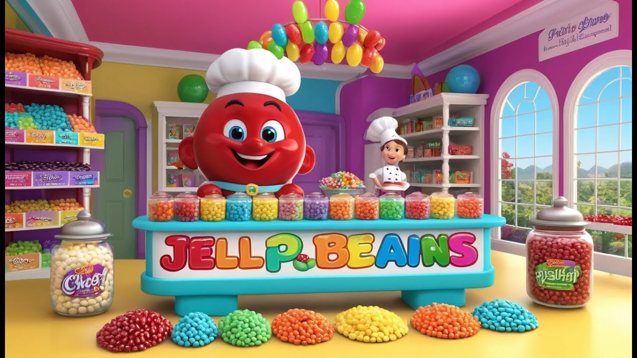 Do You Know the Jelly Bean Chef? | Fun Jelly Bean Song or | Jelly Bean ...