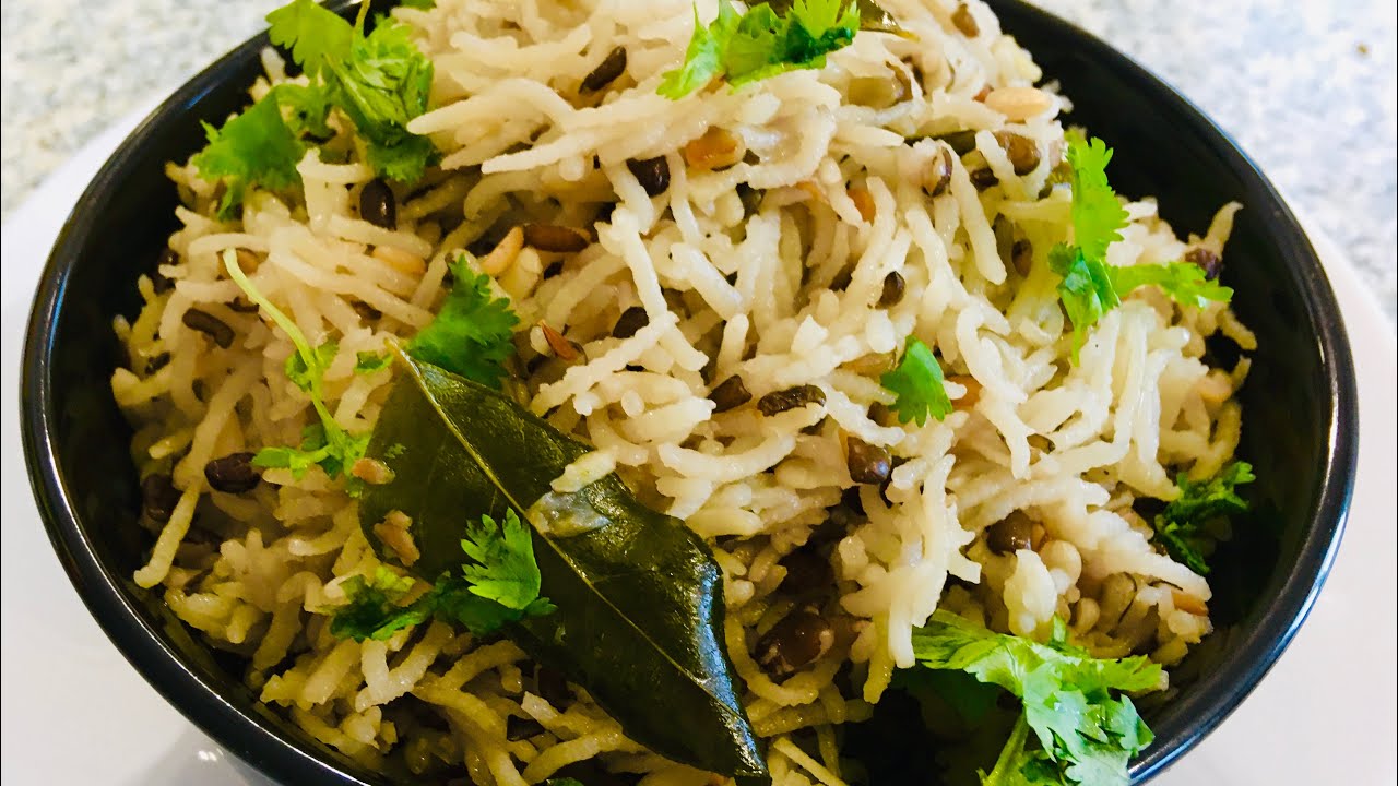 Urad Dal Pulao | Instant pot Uluntham Paruppu Sadham | Ulunthu Sadham ...
