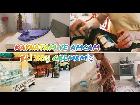 YENİ TELEFONUM👌🏻OĞLUMLA KAYNATAMIN KAVUŞMA ANI❤️EVİMİ TEMİZLEDİM✅VLOG