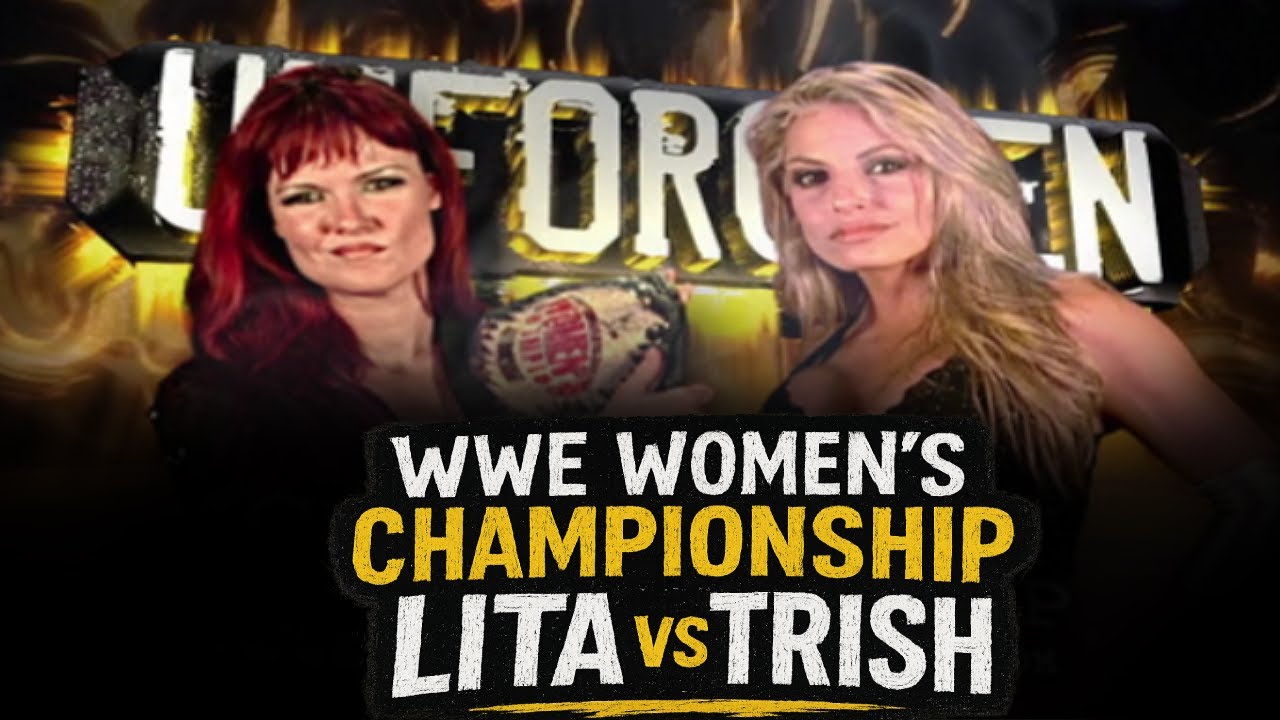 WWE 2K25: The Divas Vault - Unforgiven 06 - Lita vs Trish - YouTube