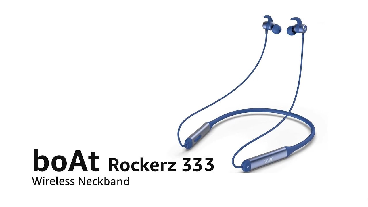 boAt Rockerz 333 | Upto 30 Hours Battery | BLUETOOTH EARPHONES | Bhagya ...
