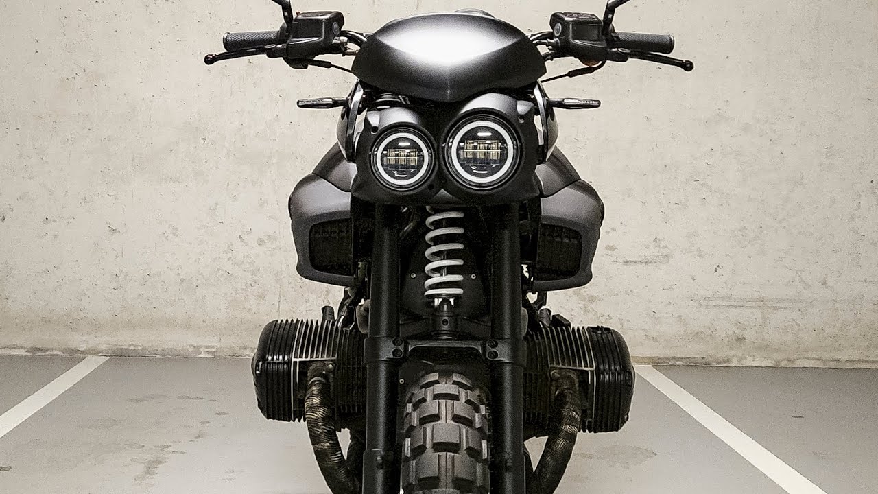 Cuprani's Custom BMW R1150R Rockster - YouTube