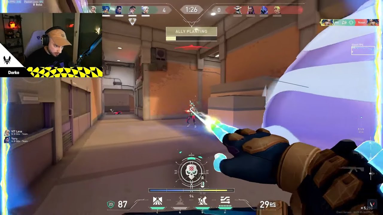 SUNSET! VIT DERKE NEON VALORANT RANKED GAMEPLAY Full Match VOD - YouTube