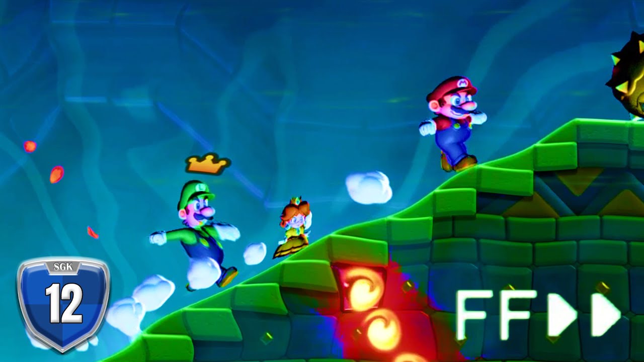 Unleashing The FAST and SLOW Wonder Flower - Super Mario Bros Wonder ...