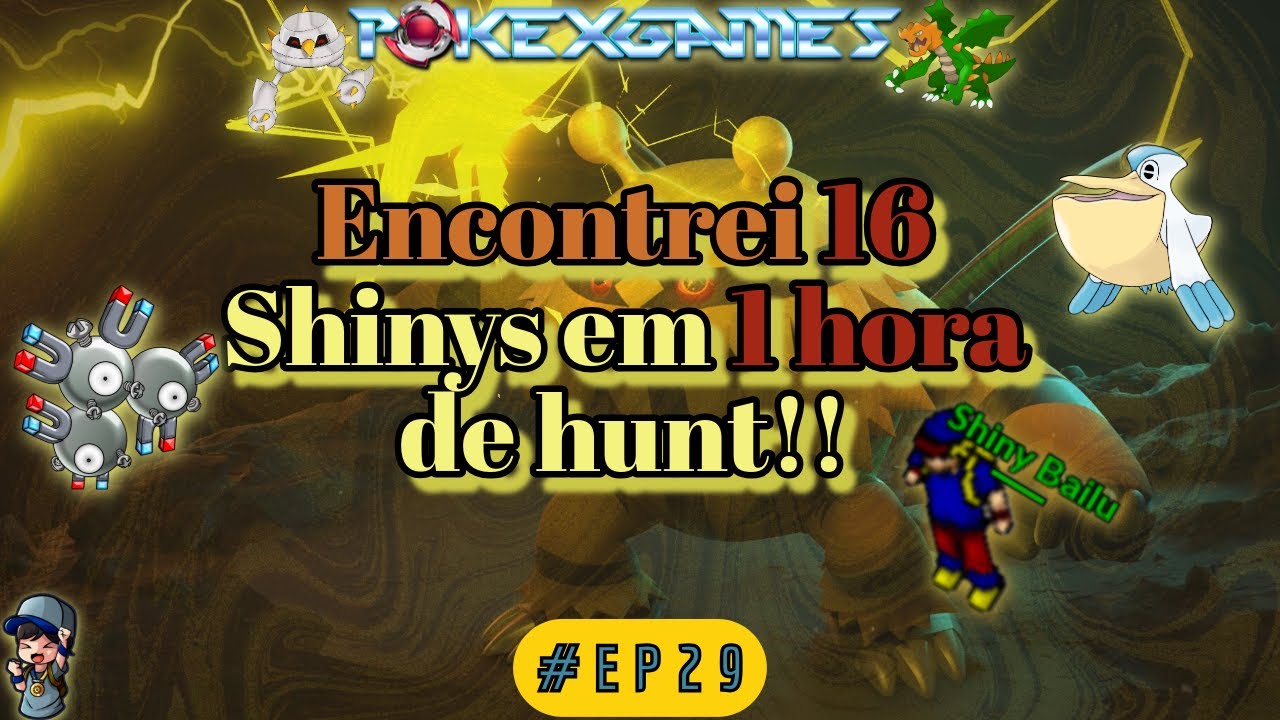 PxG: Capturei o SEGUNDO SHINY da serie e Encontrei 16 Shiny em 1hr (Lv1 ...