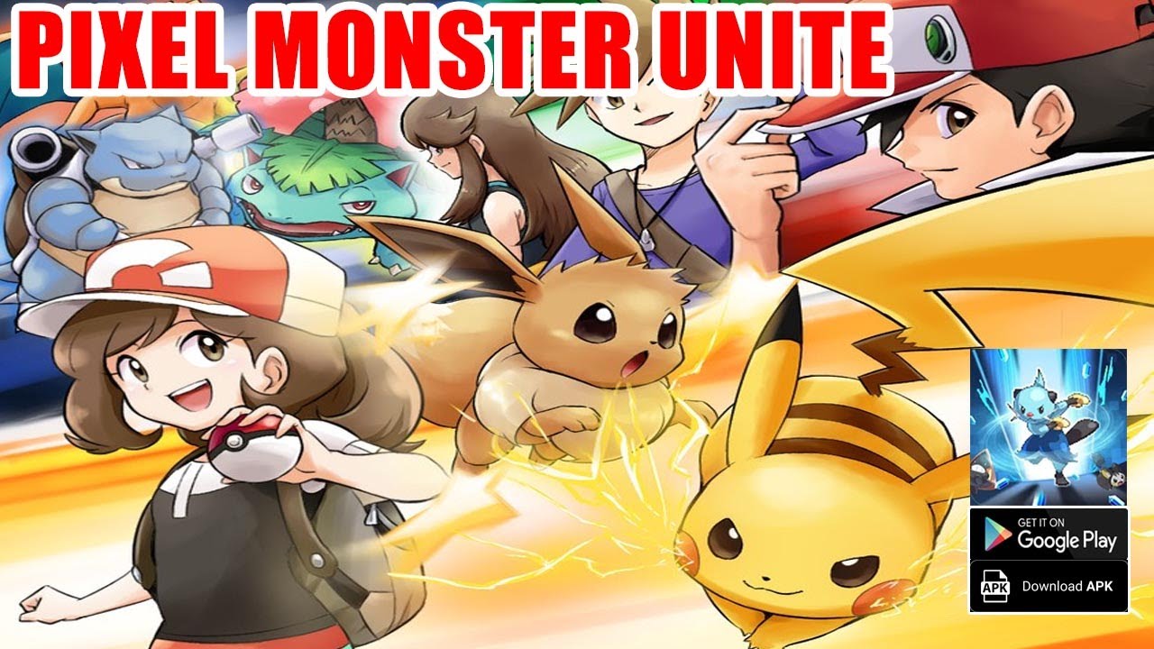 Pixel Monster Unite Gameplay - Pokemon RPG Android - YouTube