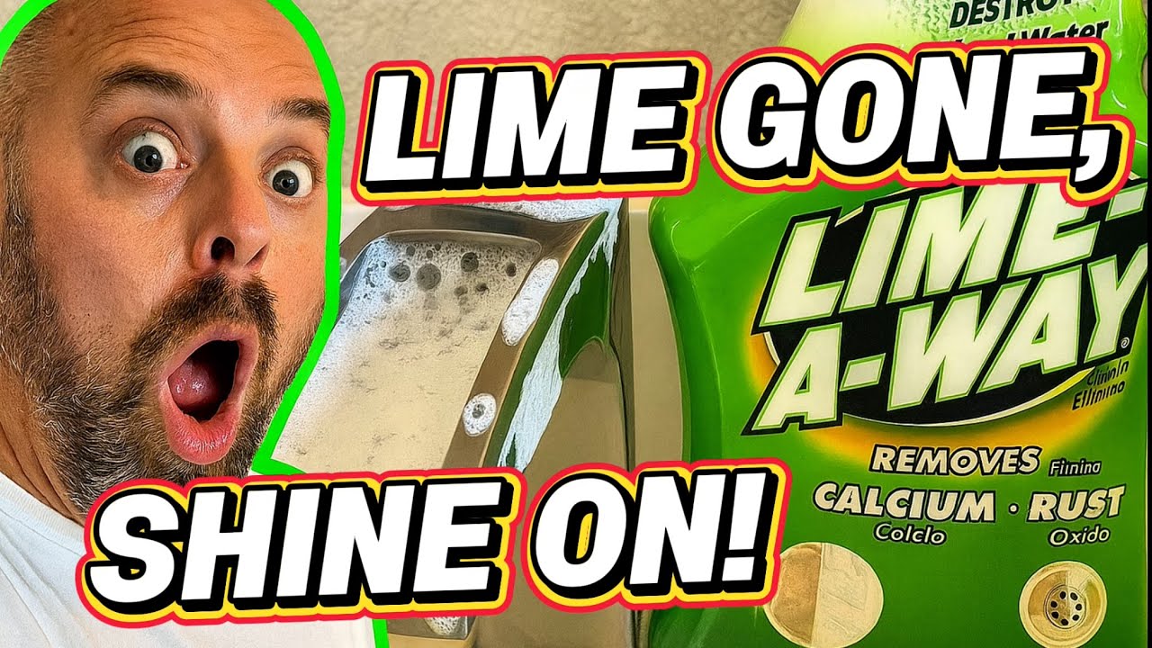 🚰🚿Remove Lime & Calcium in Minutes | Lime-A-Way Foaming Action Deep ...
