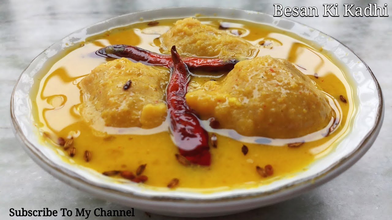 Besan Kadhi Recipe In Hindi |How To Make Besan Pakoda Kadhi | By ...