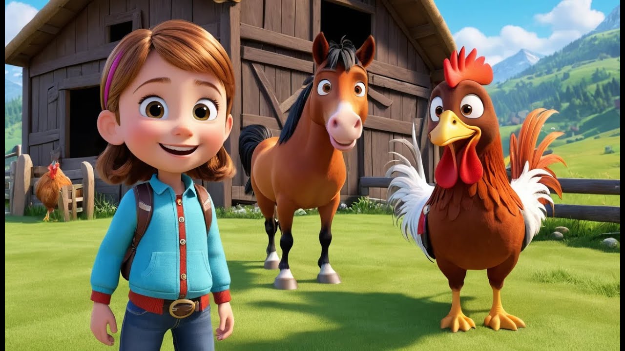 Old MacDonald’s Farm – Moo Moo Parade! + More | Farm Animal Sound Rhyme ...