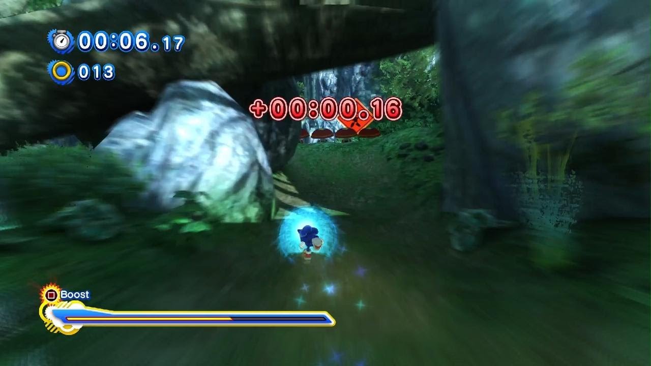 SONIC X SHADOW GENERATIONS Planet Wisp Act 2 Speedrun (Skills) 1:49:82 ...