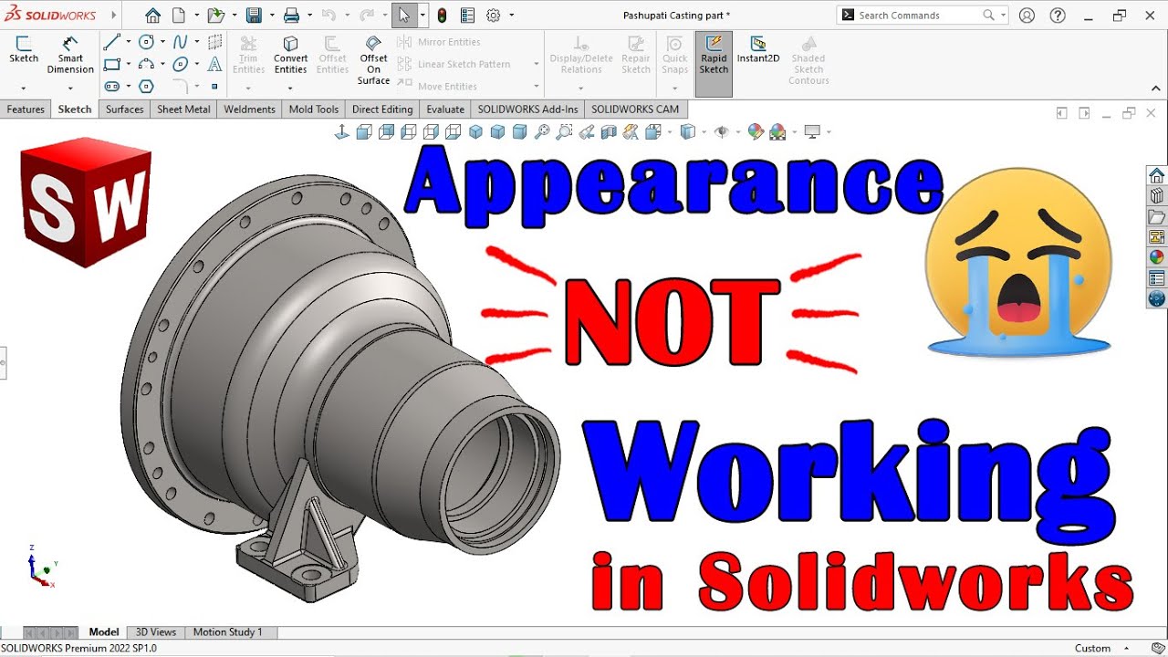 Appearance Not Working In Solidworks Helpful Solution For Solidworks appearance-not-working-in-solidworks-helpful-solution-for-solidworks