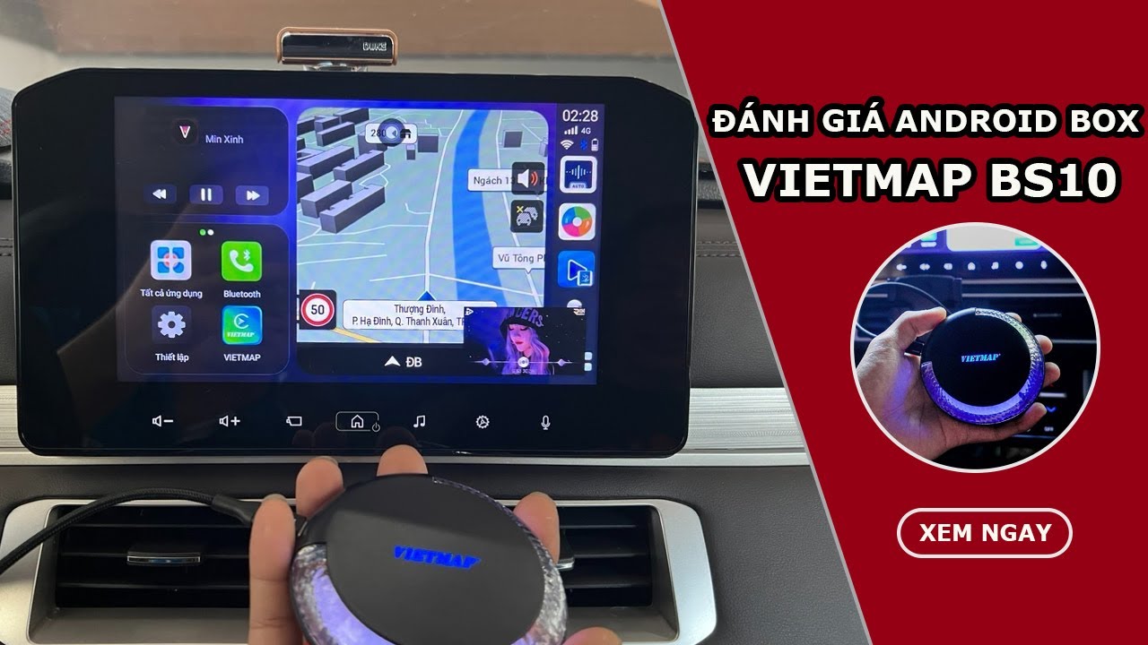 Đánh giá Vietmap BS10 - Thiết bị Android Box thế hệ mới Android 11 Ram ...