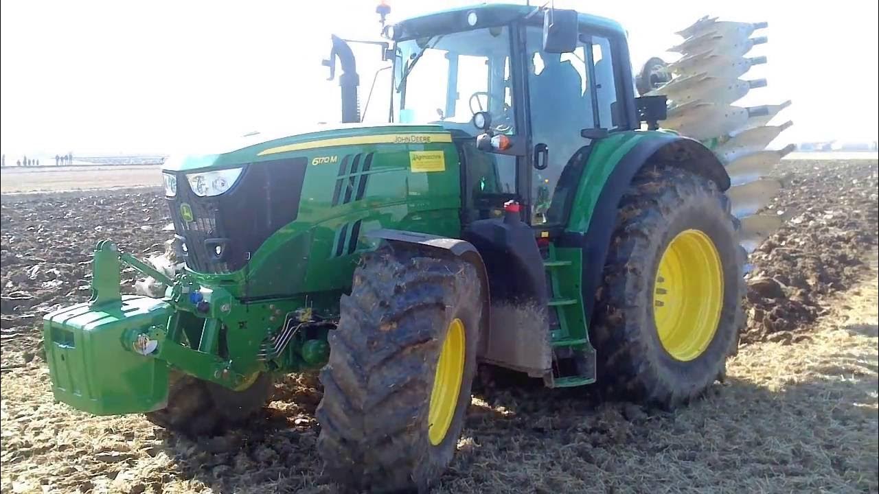 Aratura John Deere 6170M - YouTube