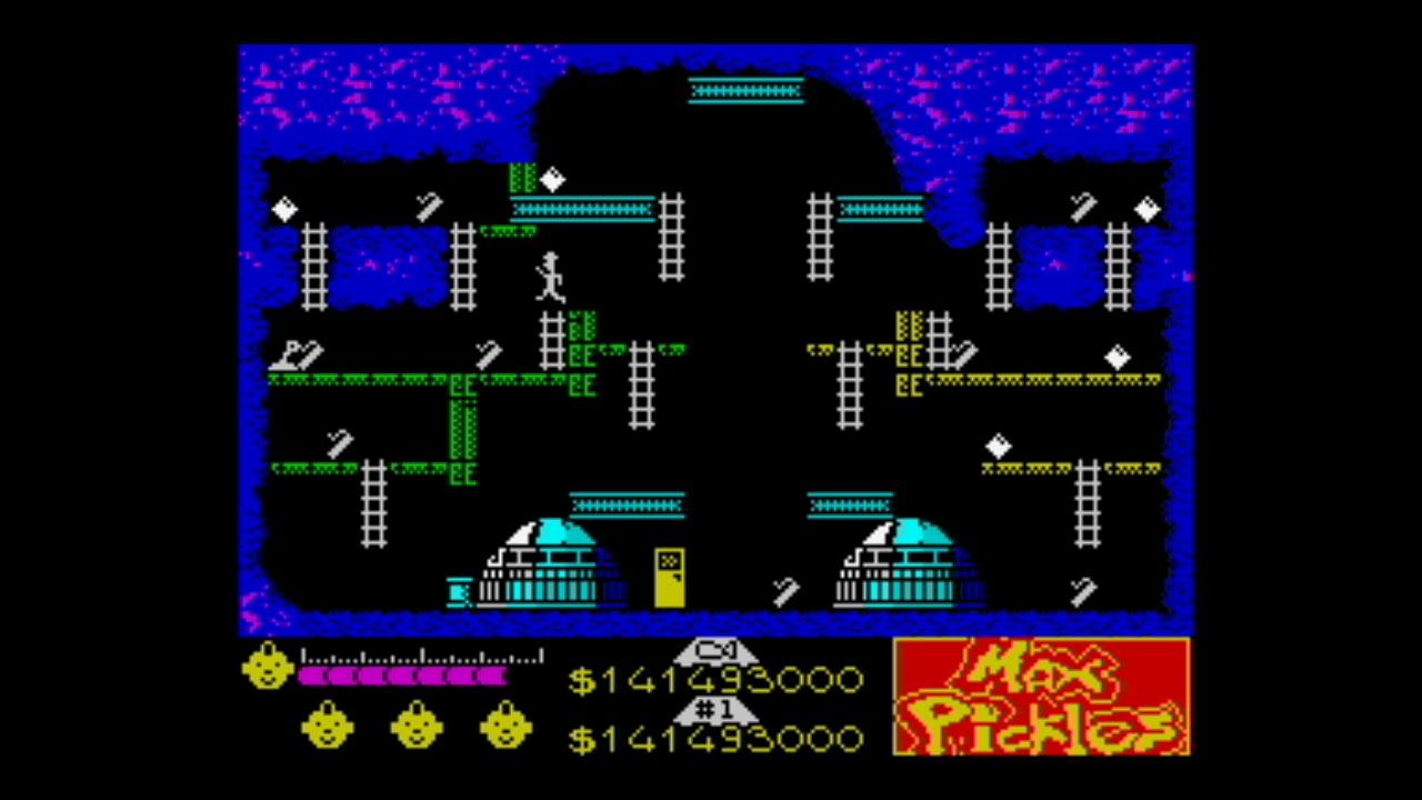 Max Pickles Part II: The Mine of Doom (2018) Walkthrough, ZX Spectrum ...