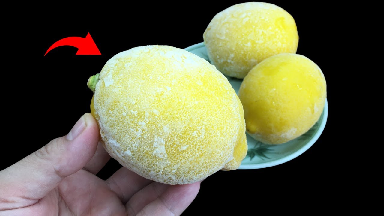 This Frozen Lemon Trick Saved My Summer! - YouTube