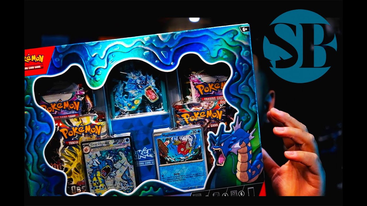 Revealing Pokemon's New Gyarados Premium Collection Box! - YouTube