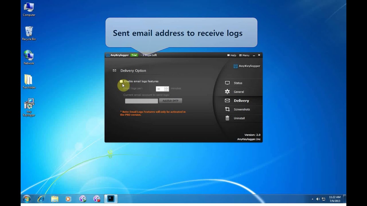 Any Keylogger Video Demo: How to Monitoring All Activities on Computer? - YouTube