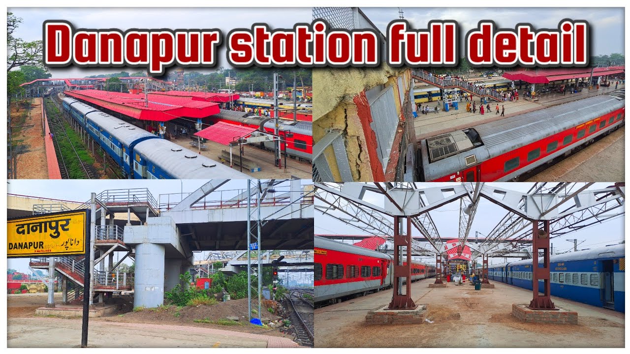 Danapur junction | Redevelopment of Danapur station | Danapur Railway ...
