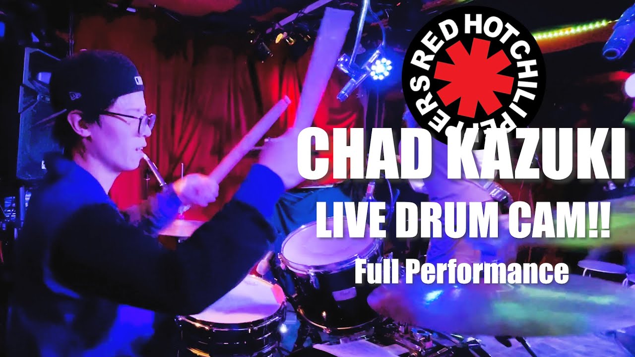 Live Drum Cam!! / Chad Kazuki (23.12.27 Kanda The Shojimaru) - YouTube