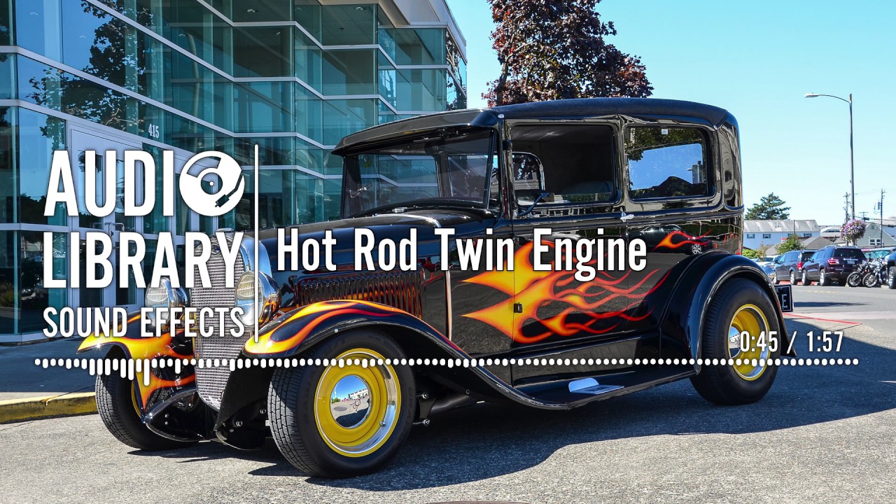 Hot Rod Twin Engine - Sound Effect - YouTube