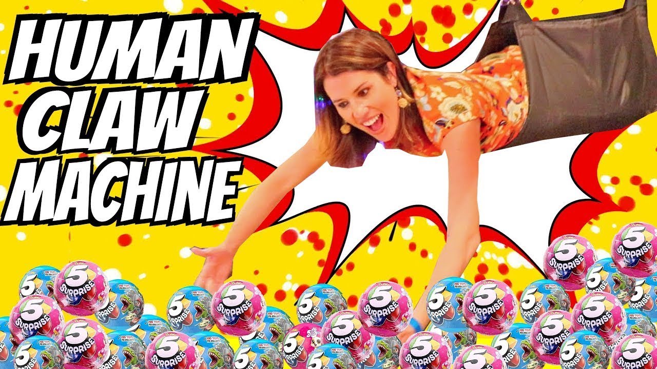 Bad Baby | HUMAN CLAW MACHINE!!! World's Biggest Claw Machine Game ...