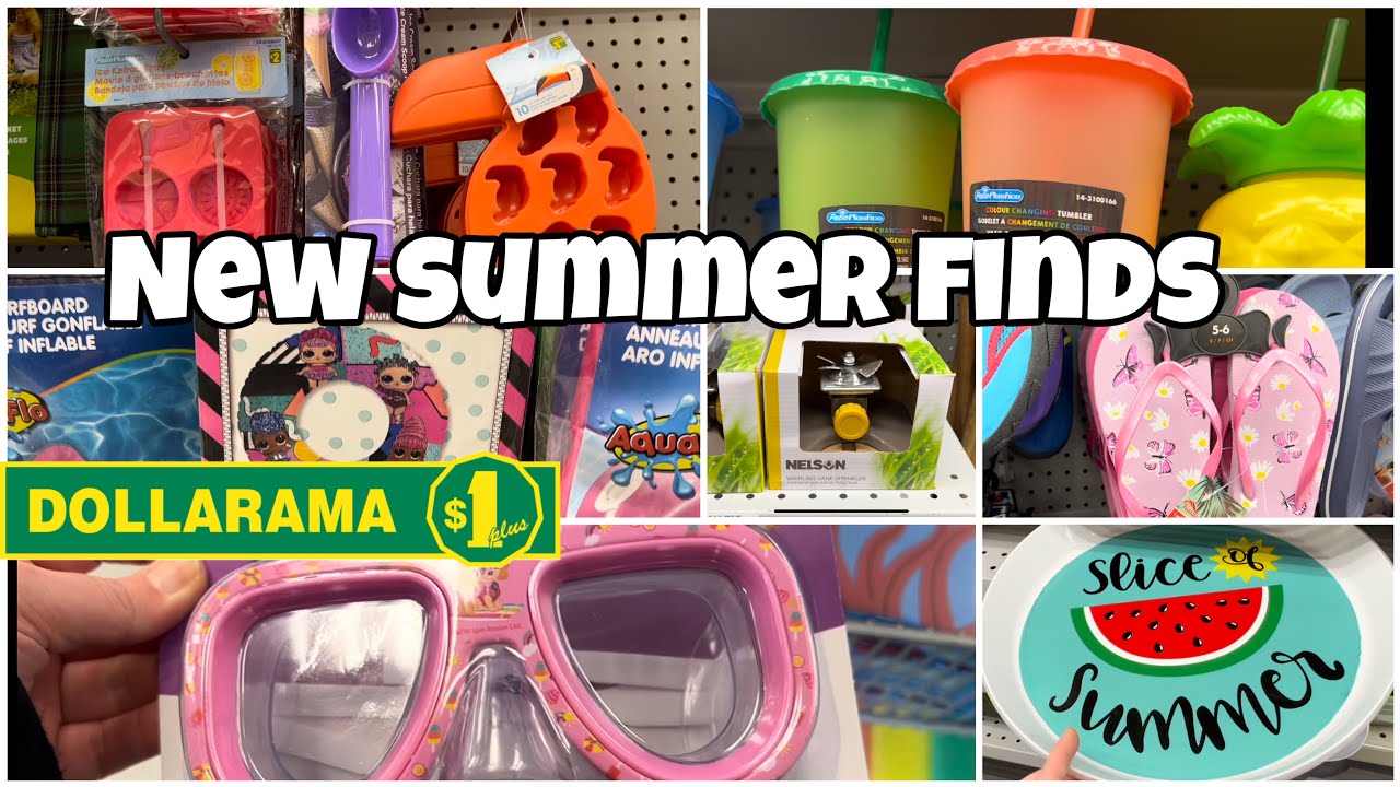 NEW SUMMER FINDS AT DOLLARAMA ⭐️ April 22 2023 - YouTube