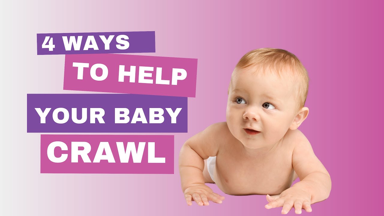 Exercises To Help Your Baby Crawl - YouTube