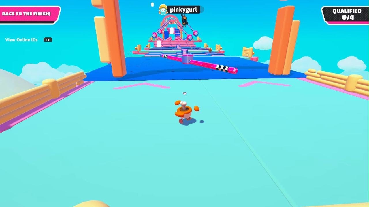 Fall Guys Playing you think you can bounce for the 1st time - YouTube
