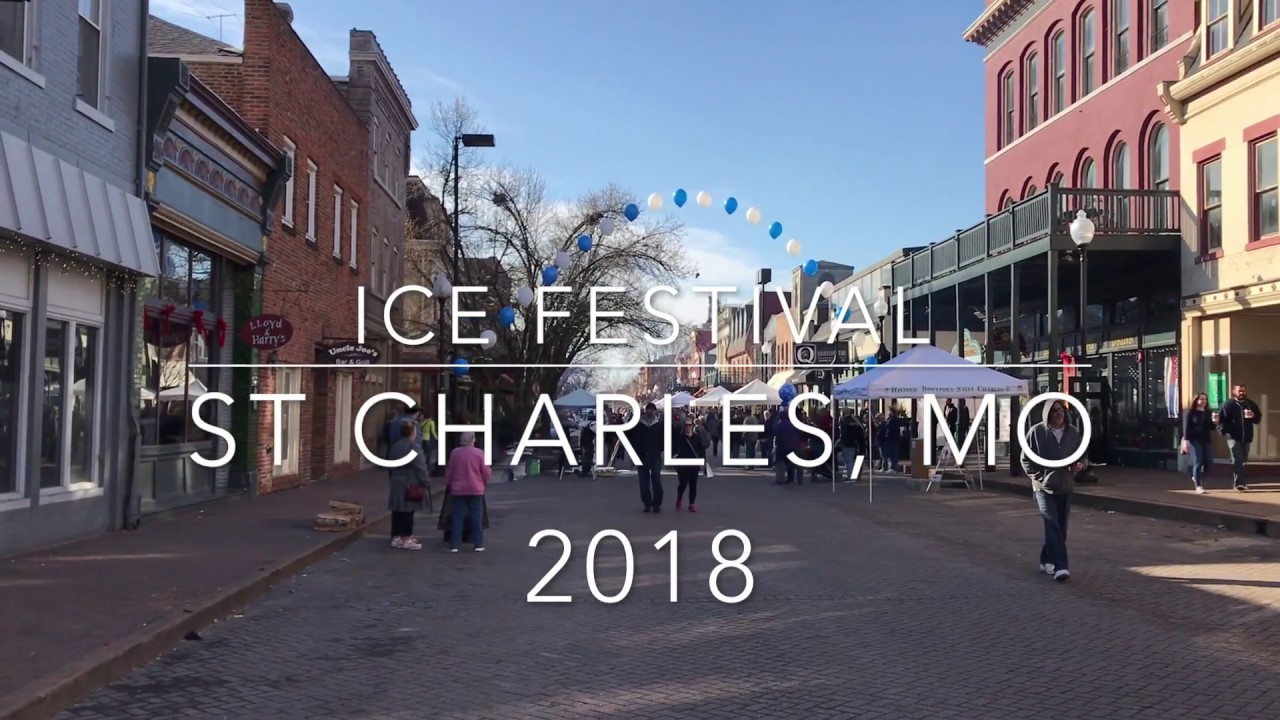 Ice Festival St Charles, MO - YouTube