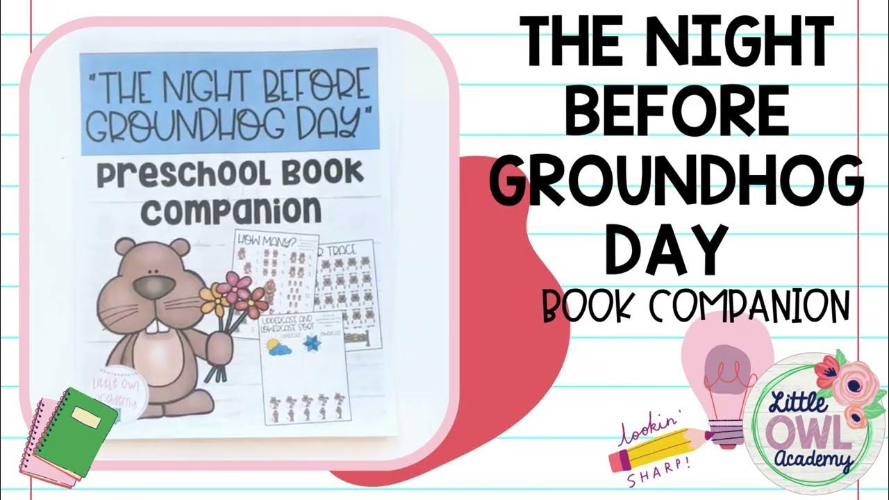 The Night Before Groundhog Day Book Companion - YouTube