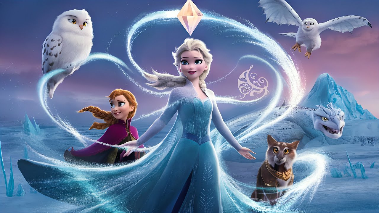 The Frozen Princess Elsa's Magical Journey | Bedtime stories for kids ...