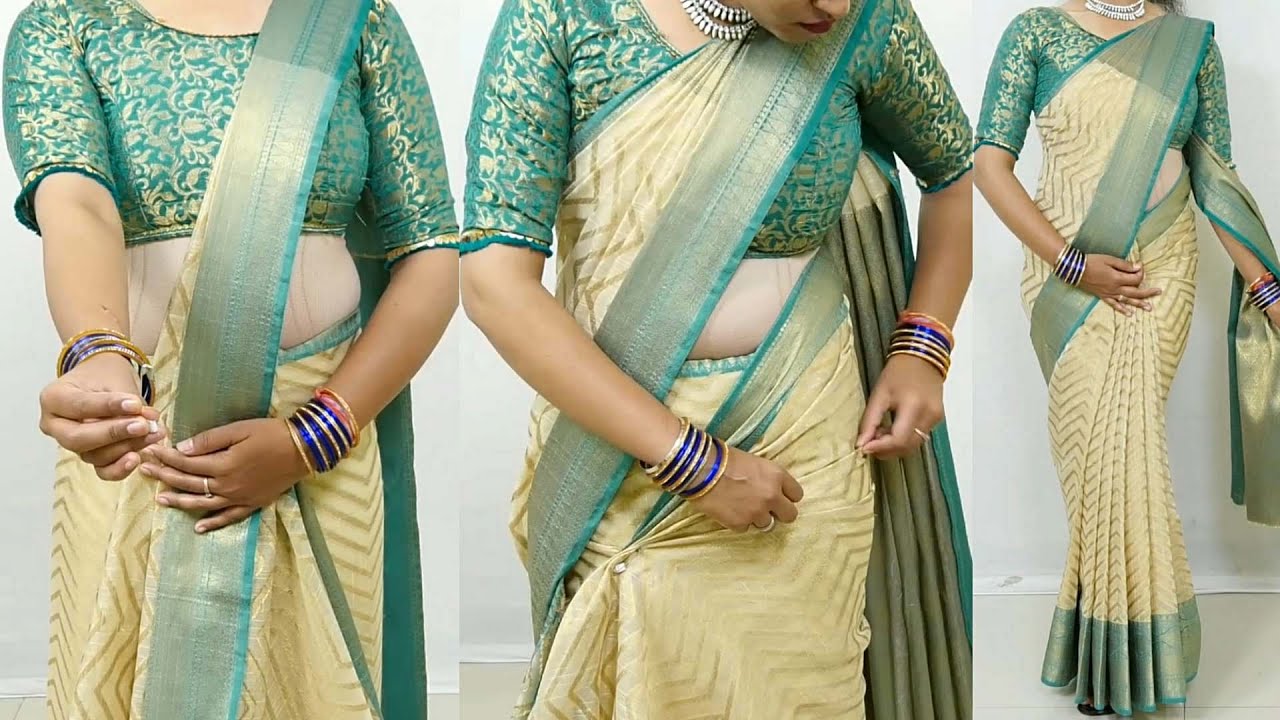 How to drape saree perfectly | beginners saree draping tips & tricks ...