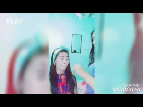 Sister does makeup challenge #makeup #makeupmurah #cantiktidakharusmahal