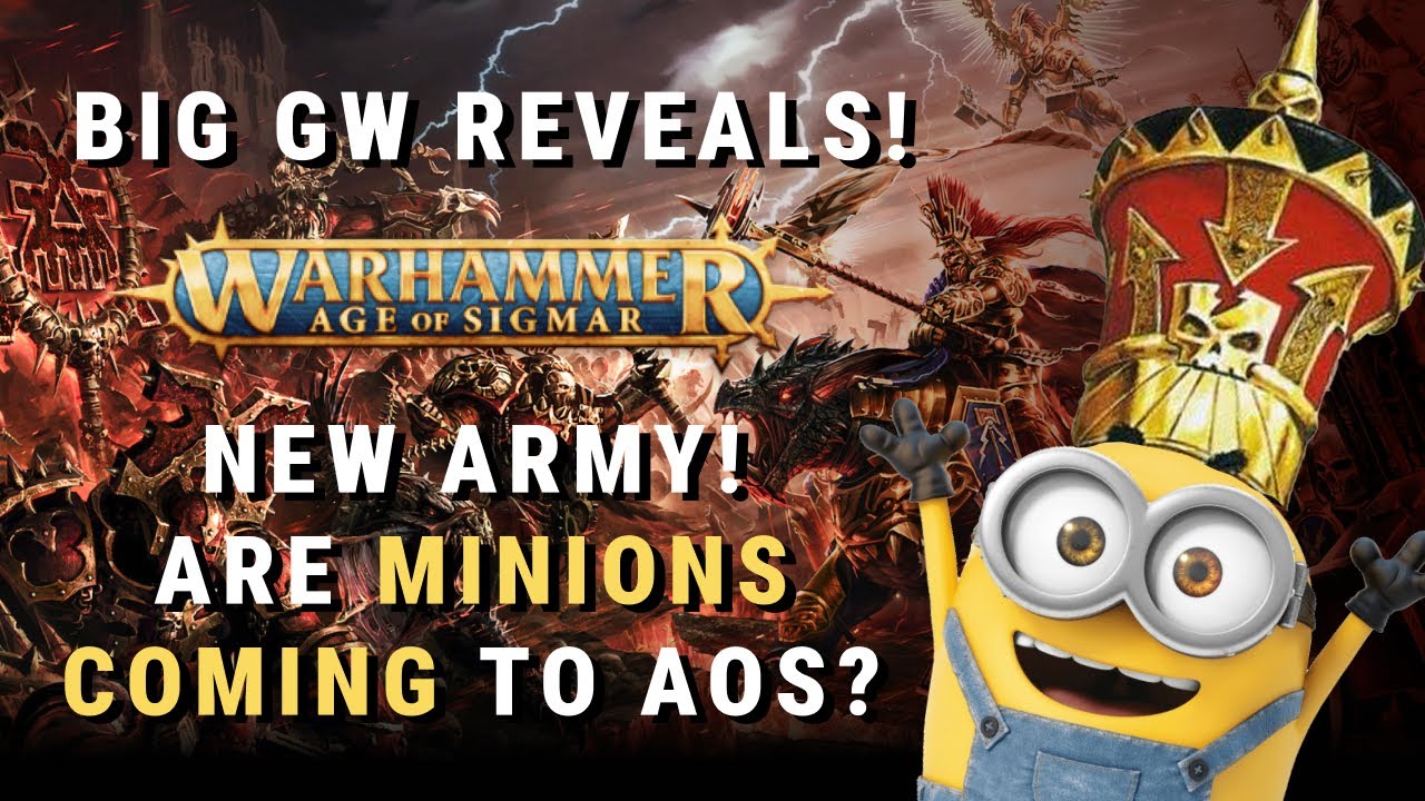 BIG GW Reveals! New AoS Army? #ageofsigmar #talkshow - YouTube