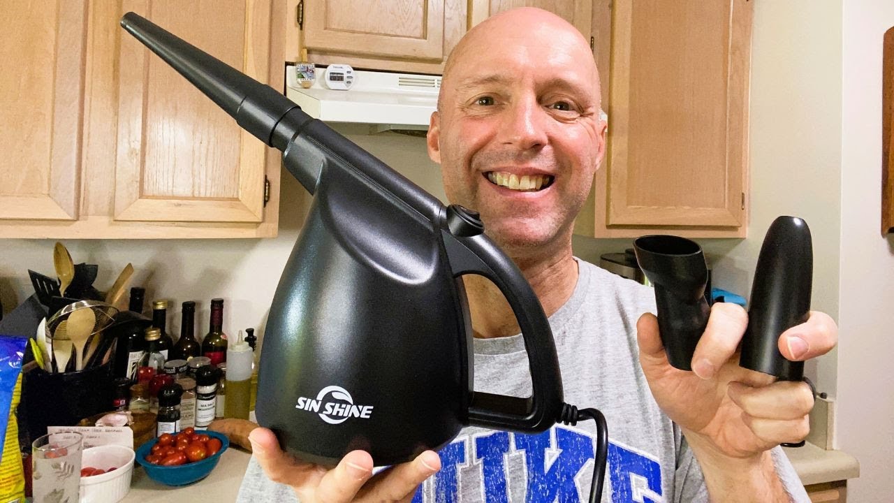 SIN SHINE - COMPRESSED AIR 3.0 Review | Electric Air Duster - YouTube