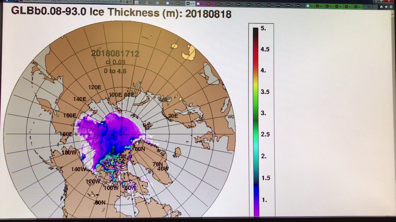 Arctic Sea Ice Melt Patterns and Analysis - YouTube