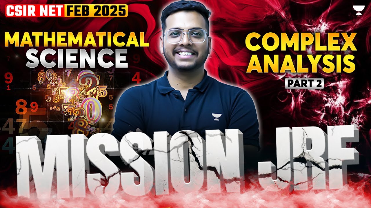 Csir Net 2025 Mathematics Complex Analysis Csir Net Complex