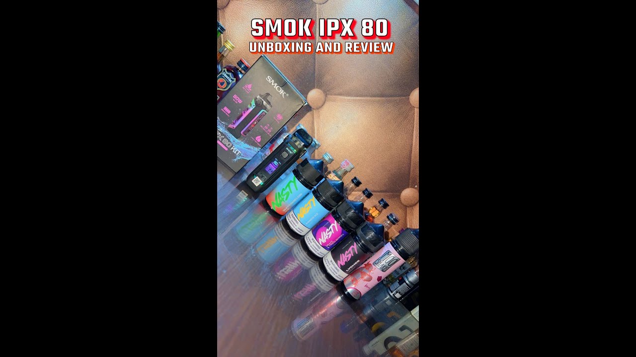 Ultimate SMOK IPX 80 vape | Unboxing and review | - YouTube