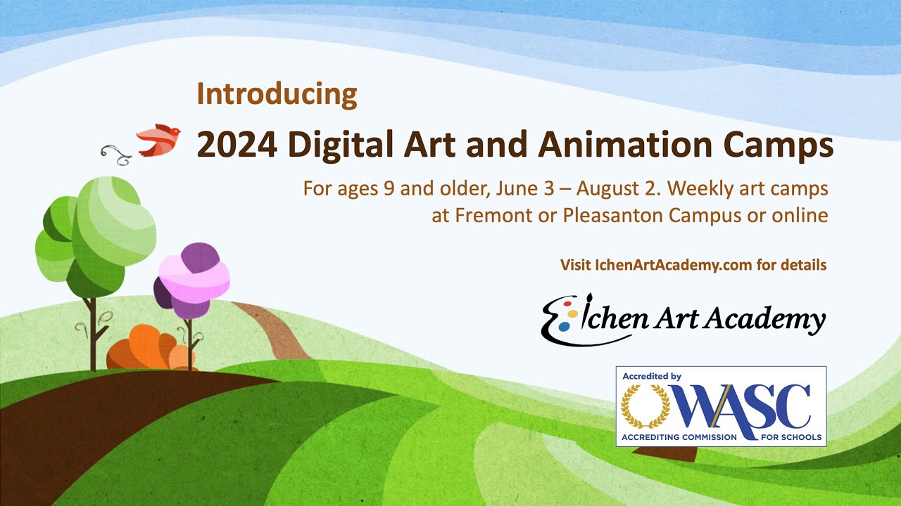 Digital Art and Animation Camps for Ages 9+ at Ichen Art Academy - YouTube
