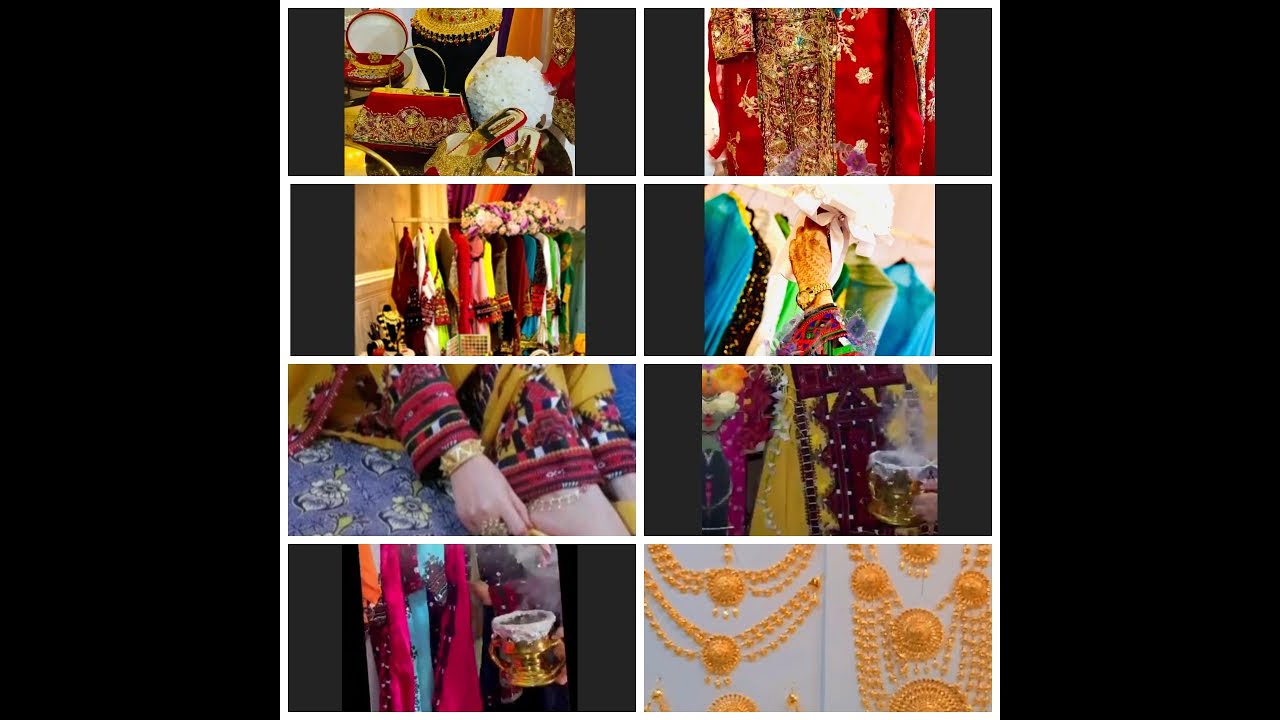 new balochi wedding video 💞 and best wedding song 💕 bride dresses and ...