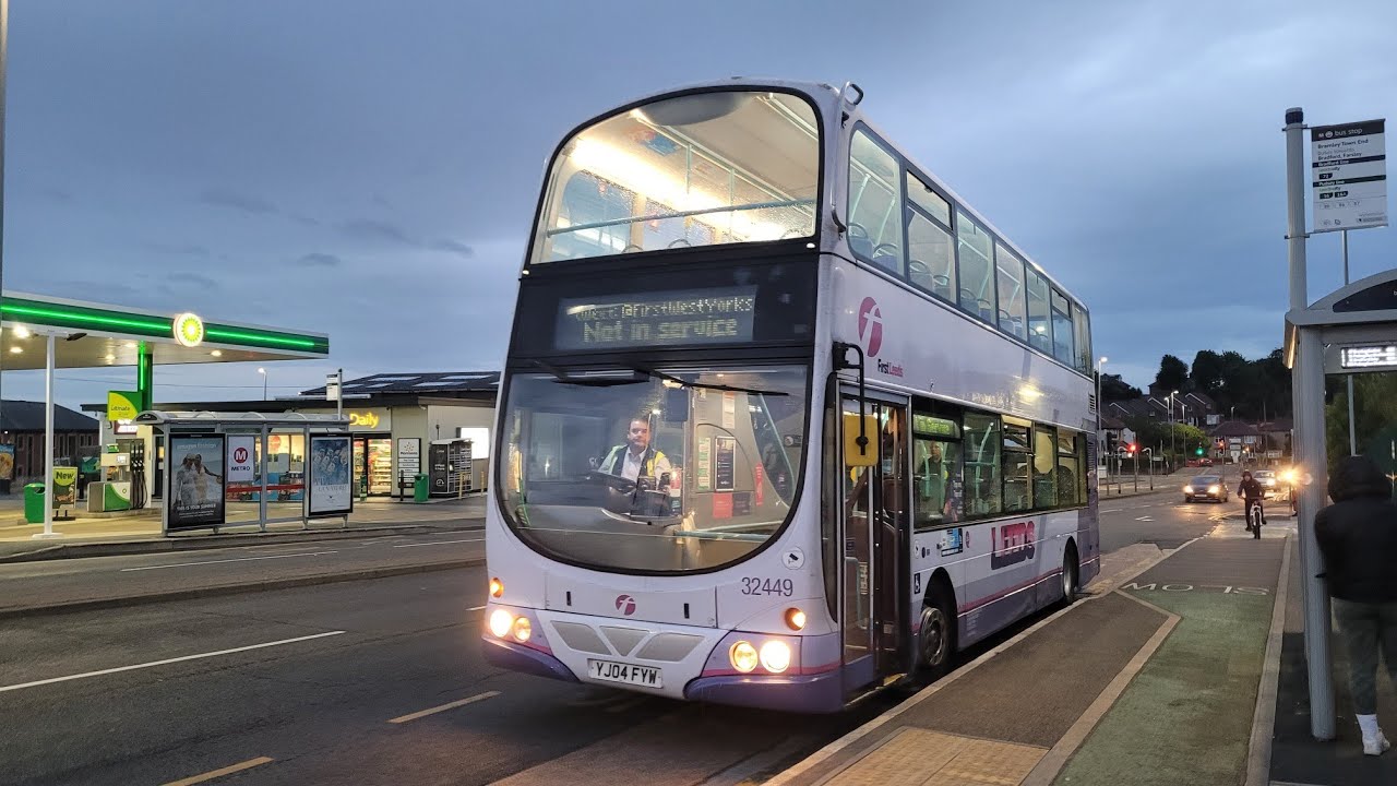 [HD WS] First LEEDS 32449 (YJ04 FYW) On The 87 - YouTube
