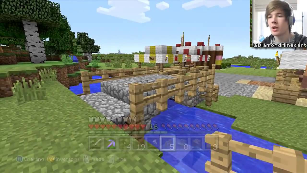 Minecraft Xbox | DOUBLE BRIDGES | Survival #24 - YouTube