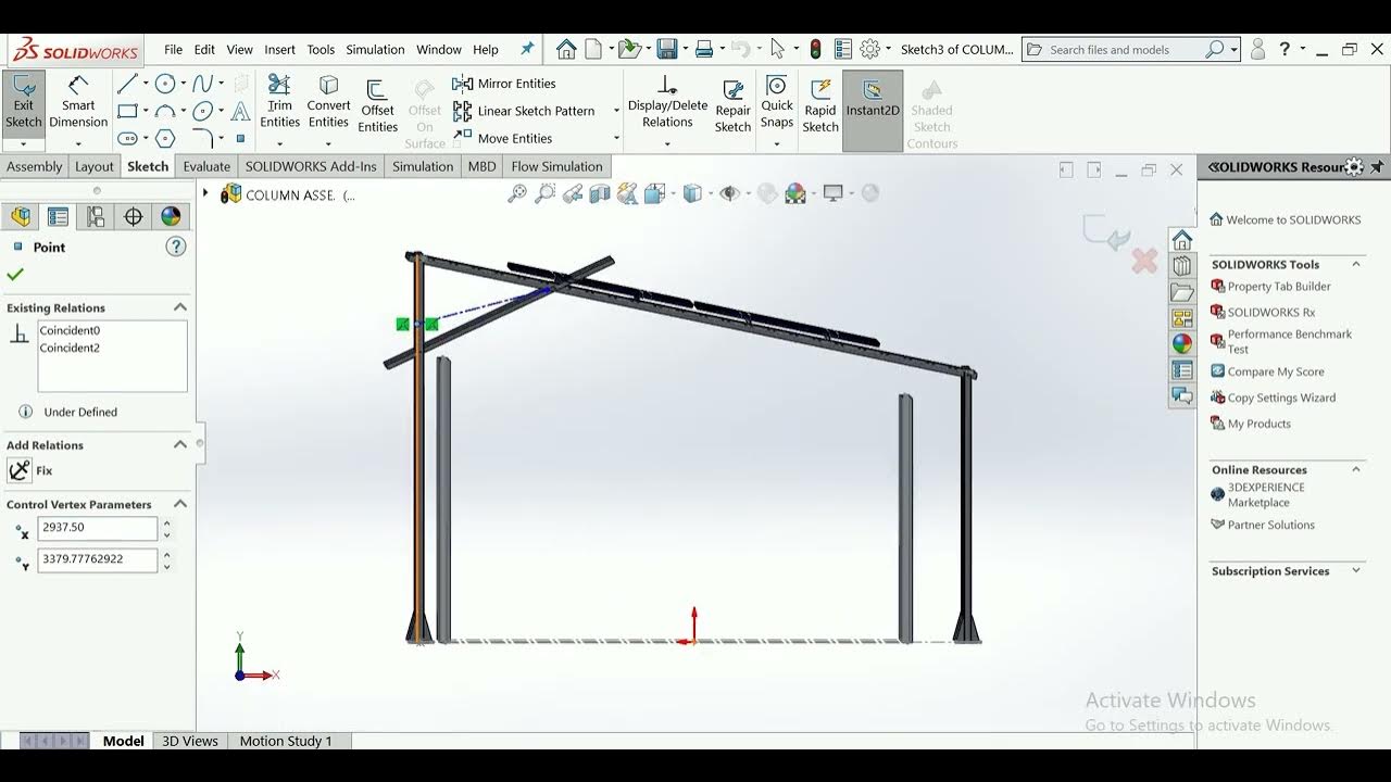 Solar structure design with assembly of solar solid design - YouTube