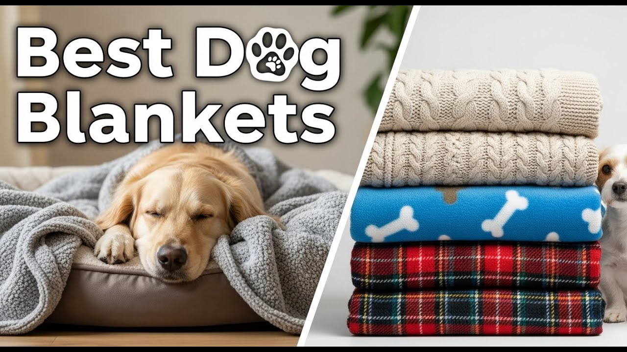 TOP 5 Best Dog Blankets 2026 | Best blankets for dogs - YouTube